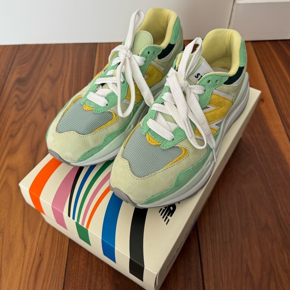 New Balance | Shoes | New Balance X Staud 574 Green Mens Us 6 Uk 55 Eu ...